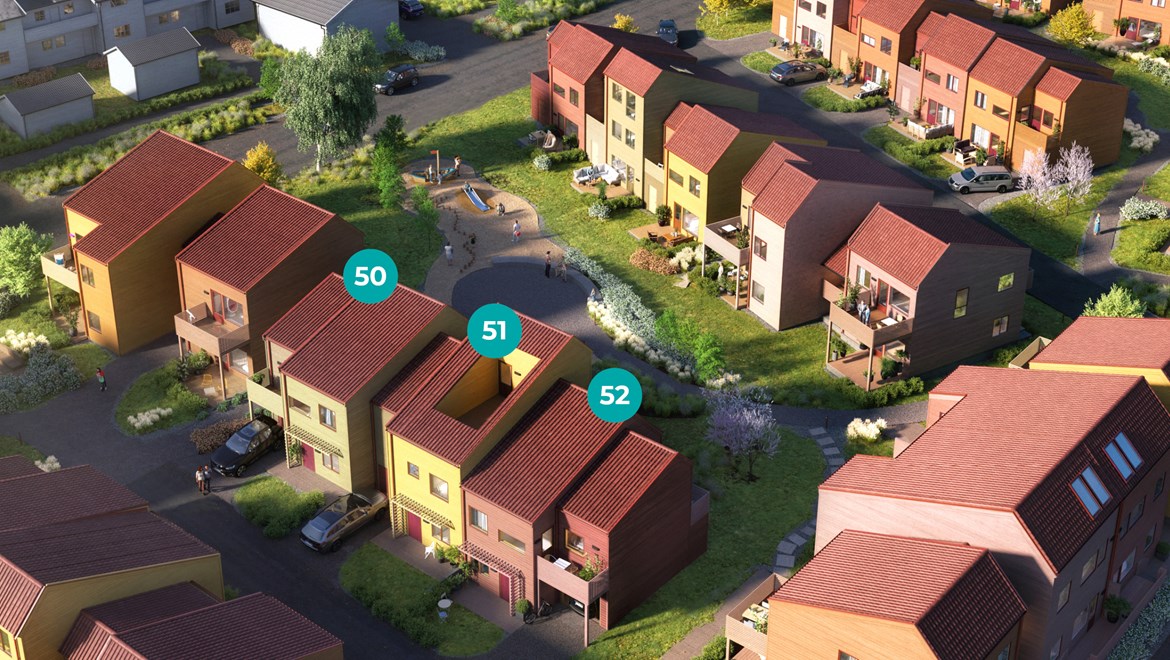 Rekkehus 52 på Ladderudløkka | i-Bolig